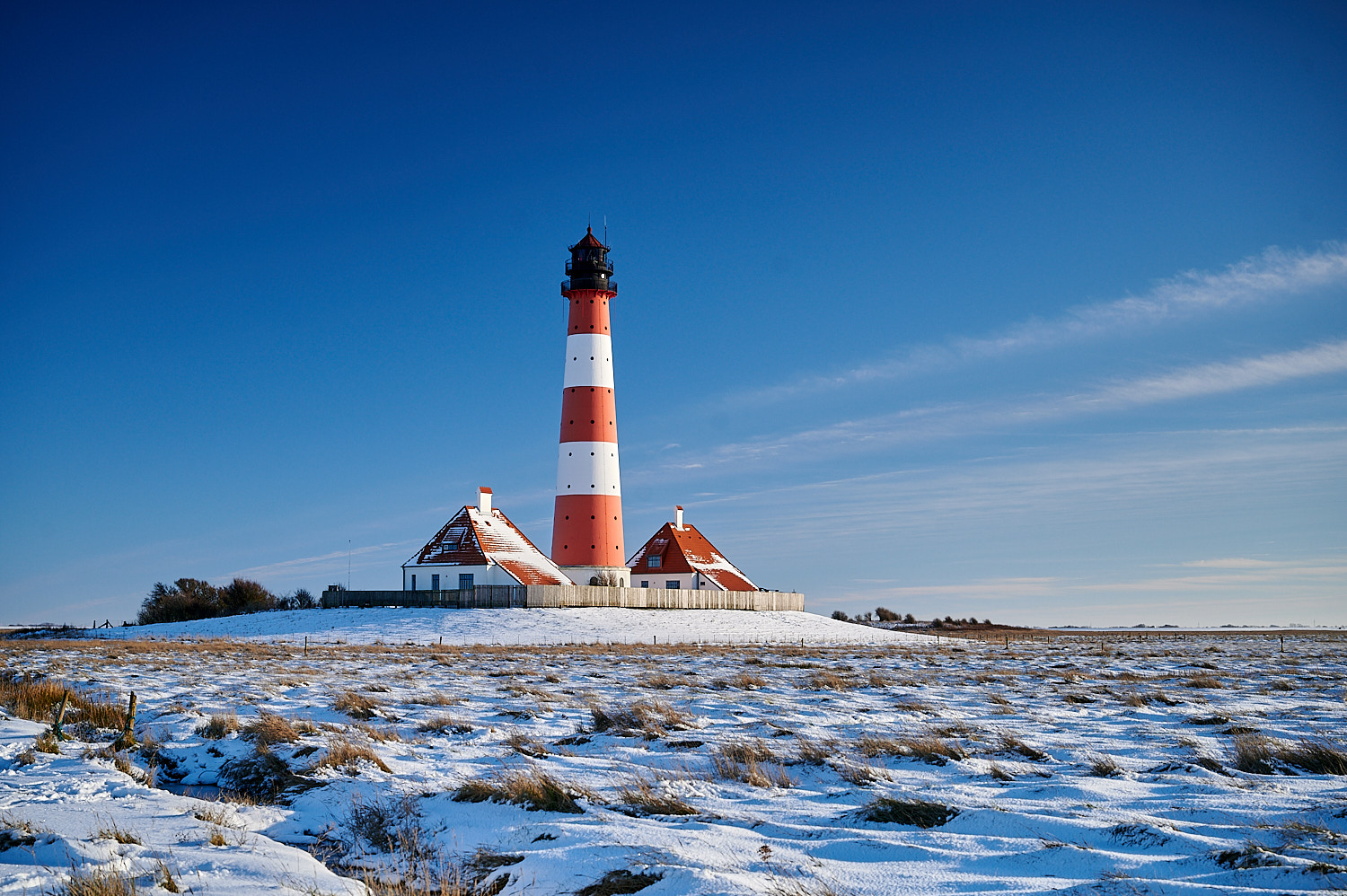 Westerhever Leuchtturm - Winterliche Impressionen - Terra-Tourer